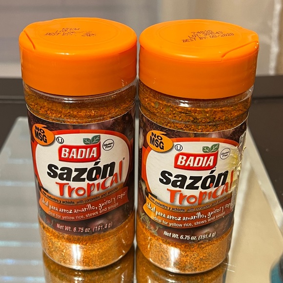 Badia | Kitchen | Badia Sazon Tropical 2 Sealed New Bottles Great For ...